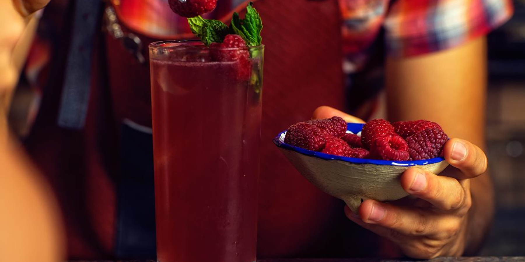 Raspberry Royale Fizz recipe | Mayfield Villages